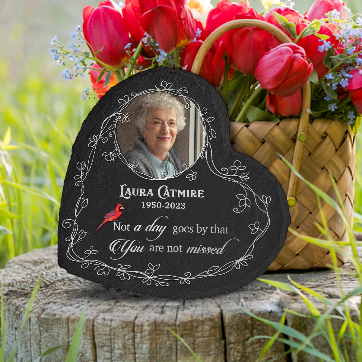 Memorial Stone - Canvas Personalized