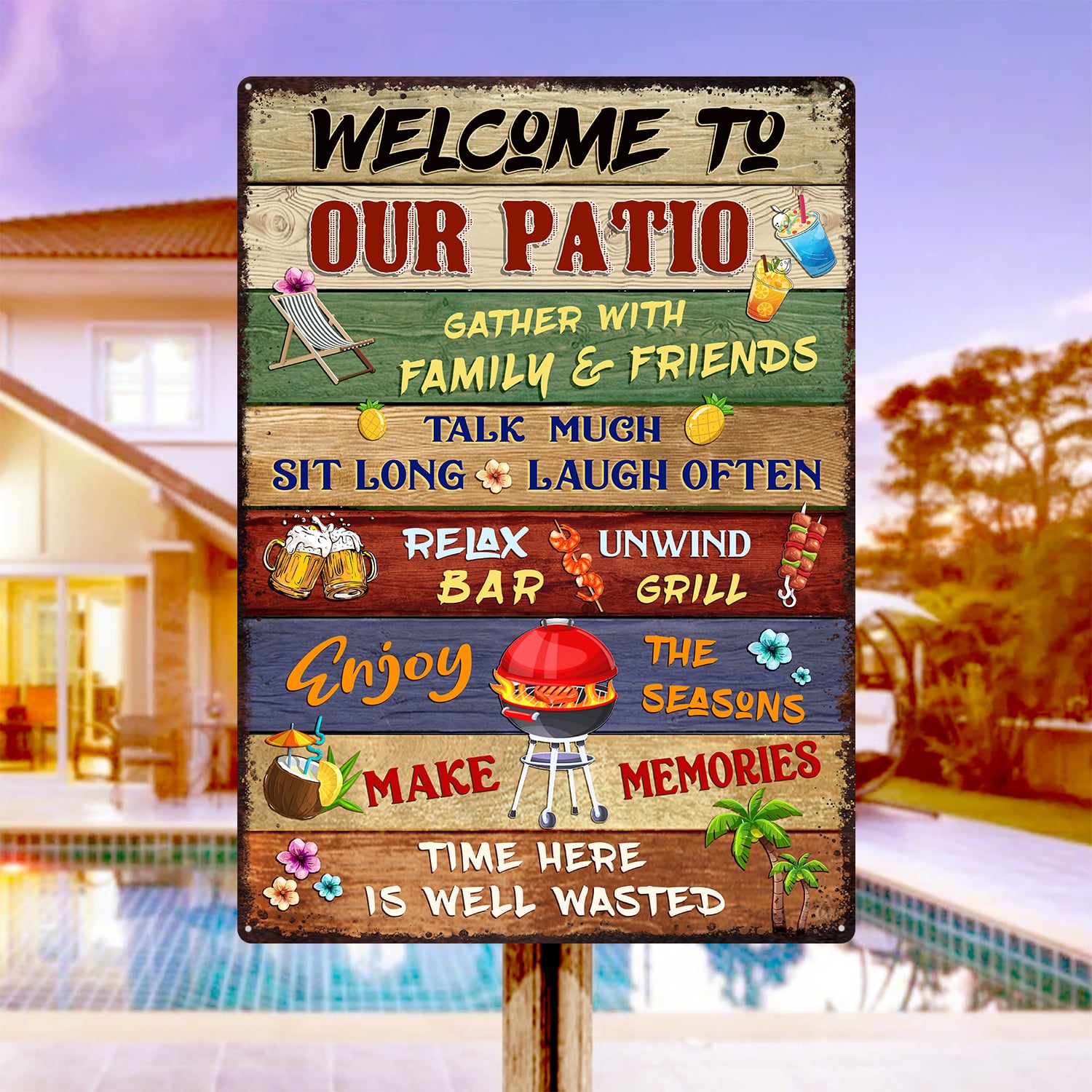 Metal Sign - Canvas Personalized