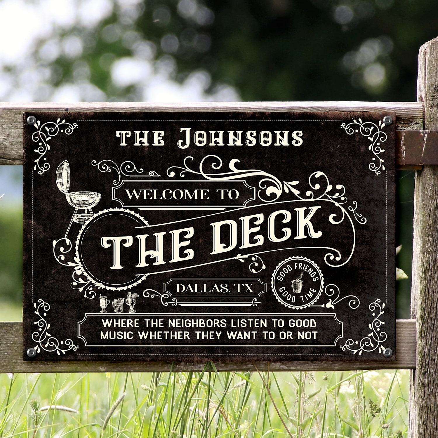 Metal Sign - Canvas Personalized