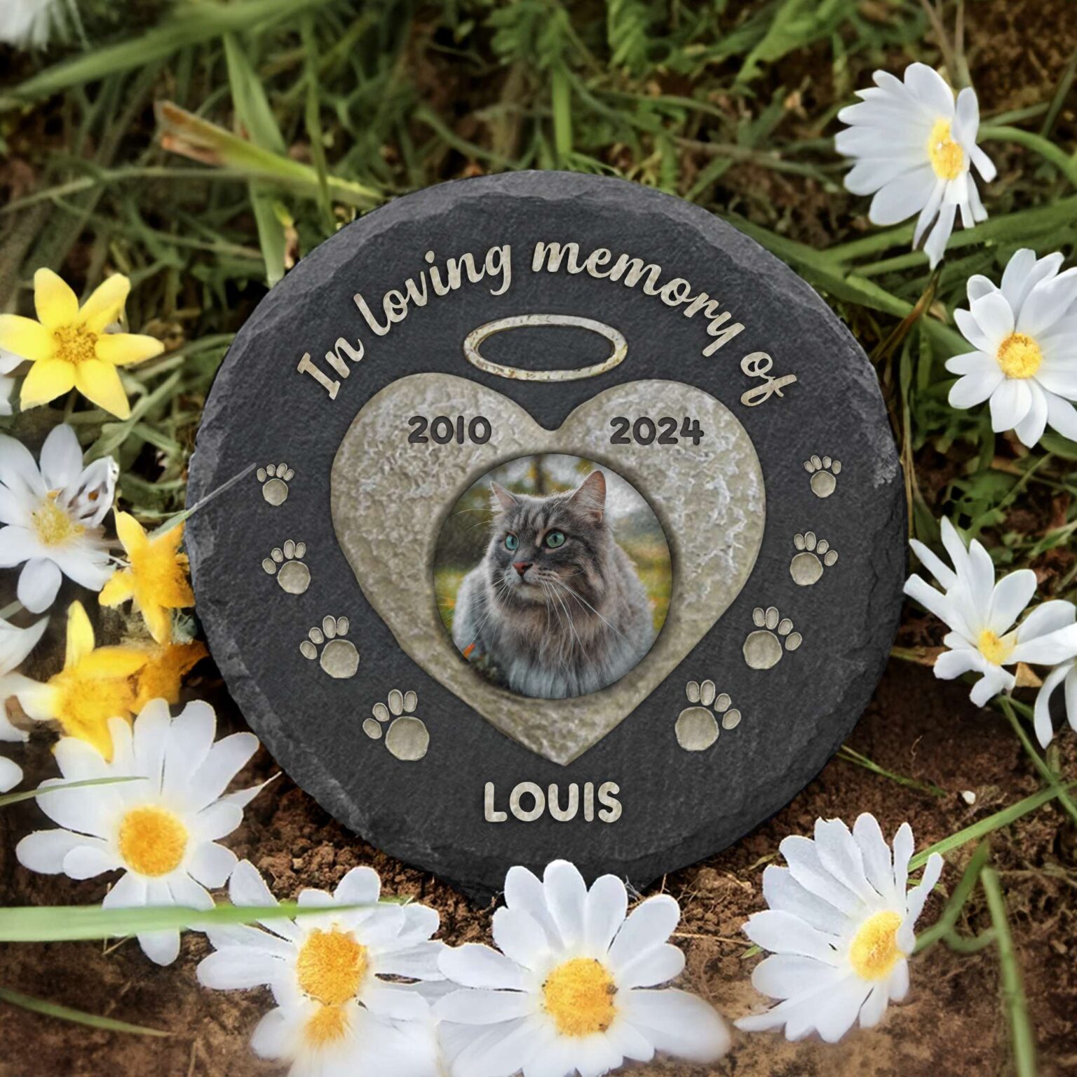 Memorial Stone - Canvas Personalized