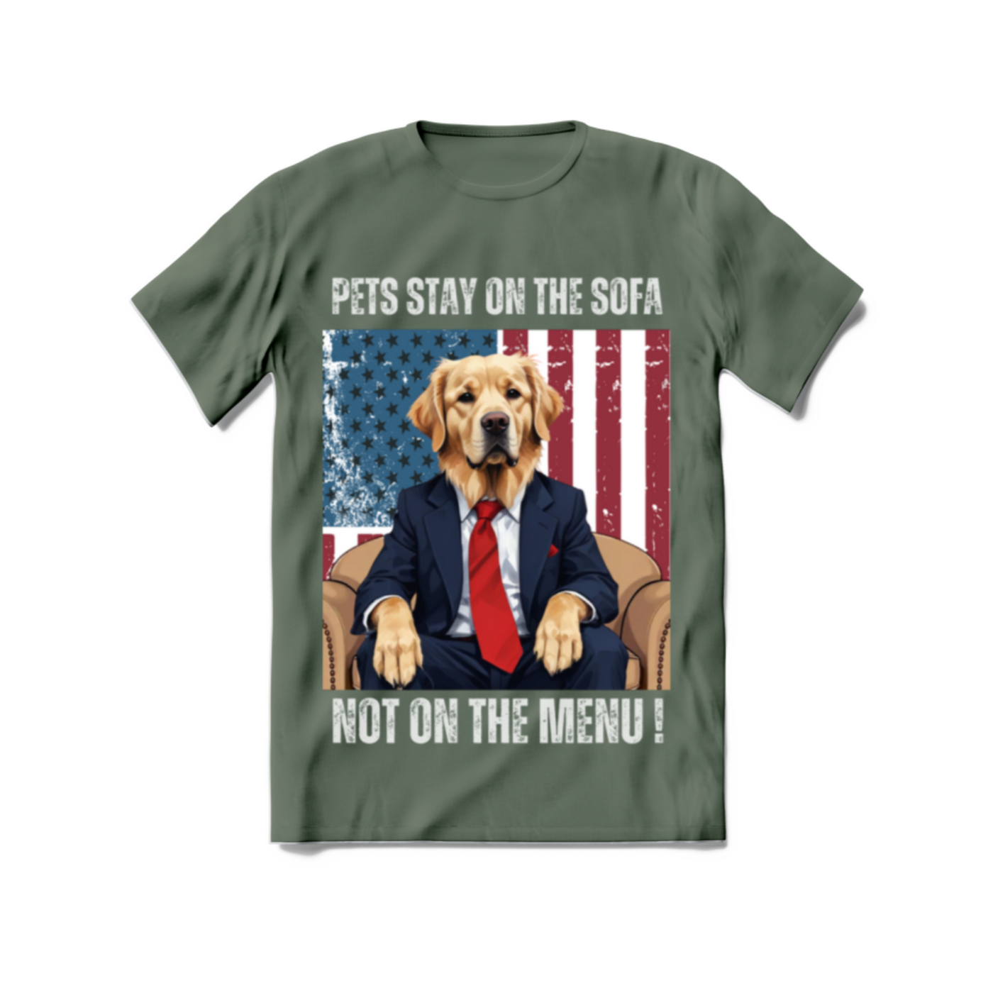 "They're Eating The Dogs" T-shirt, Gifts For Pet Lovers
