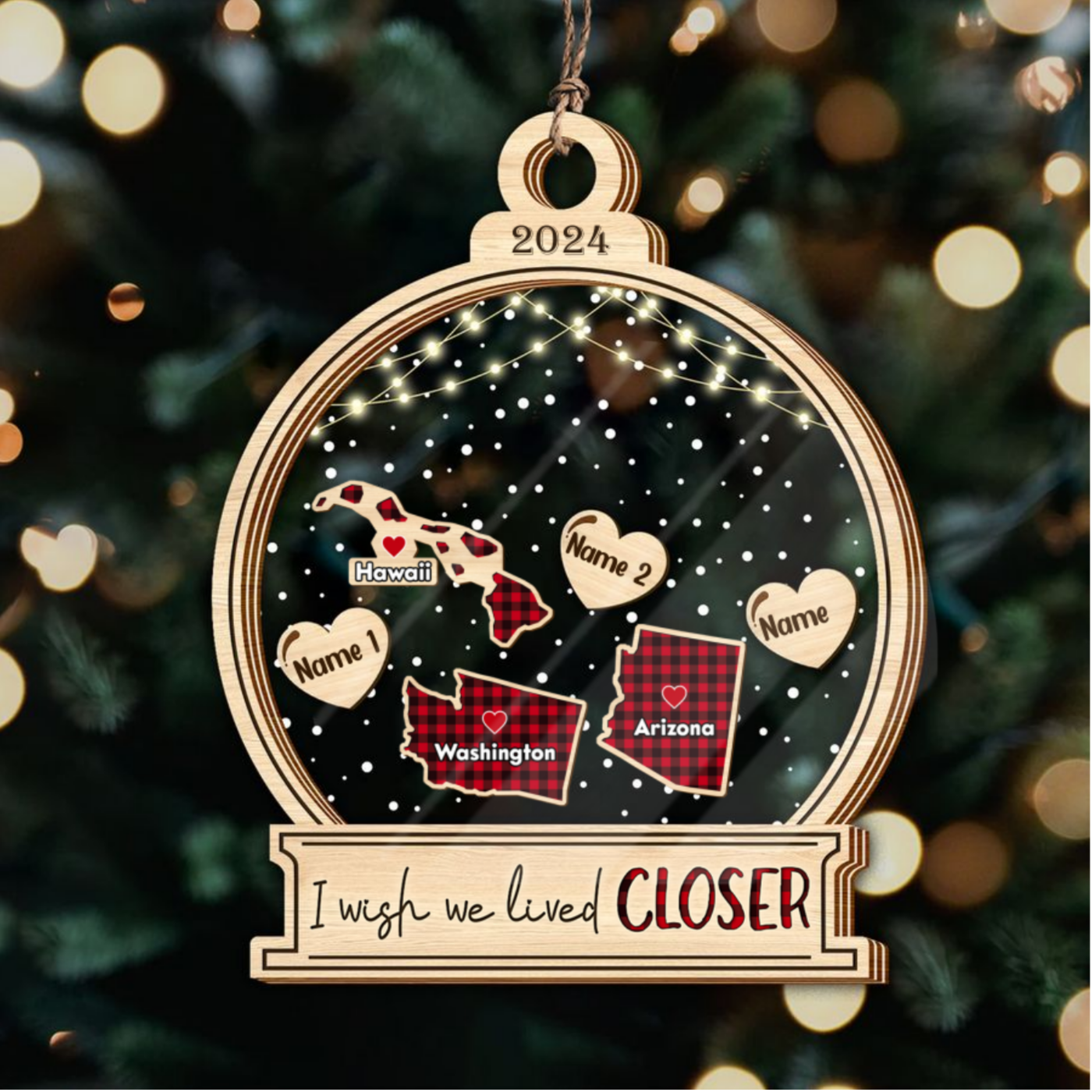Wish We Lived Closer Christmas Gifts For Sisters/ Besties/Friends ...