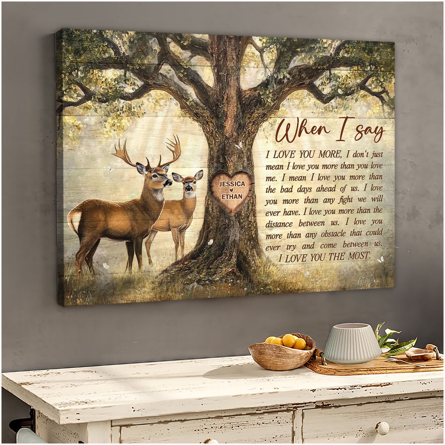 Love Tree Wall Art